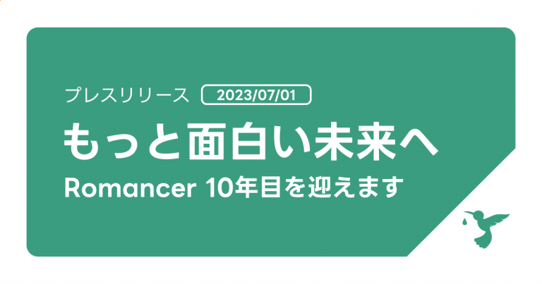もっと面白い未来へ デジタル出版ツール「Romancer」10年目を迎えます | Romancer